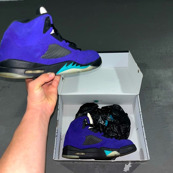 Jordan | Shoes | Jordan 5s Alternative Grapes | Poshmark